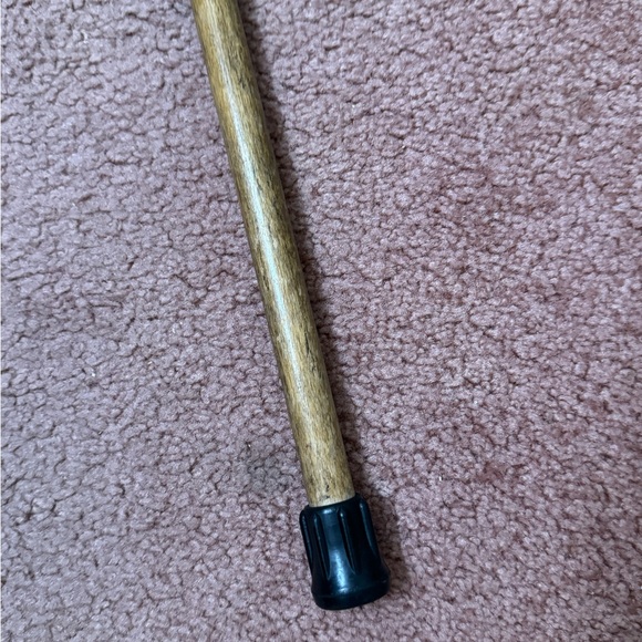 Accents | Vintage Antique Wood Crook Handle Walking Stick Cane Bakelite ...